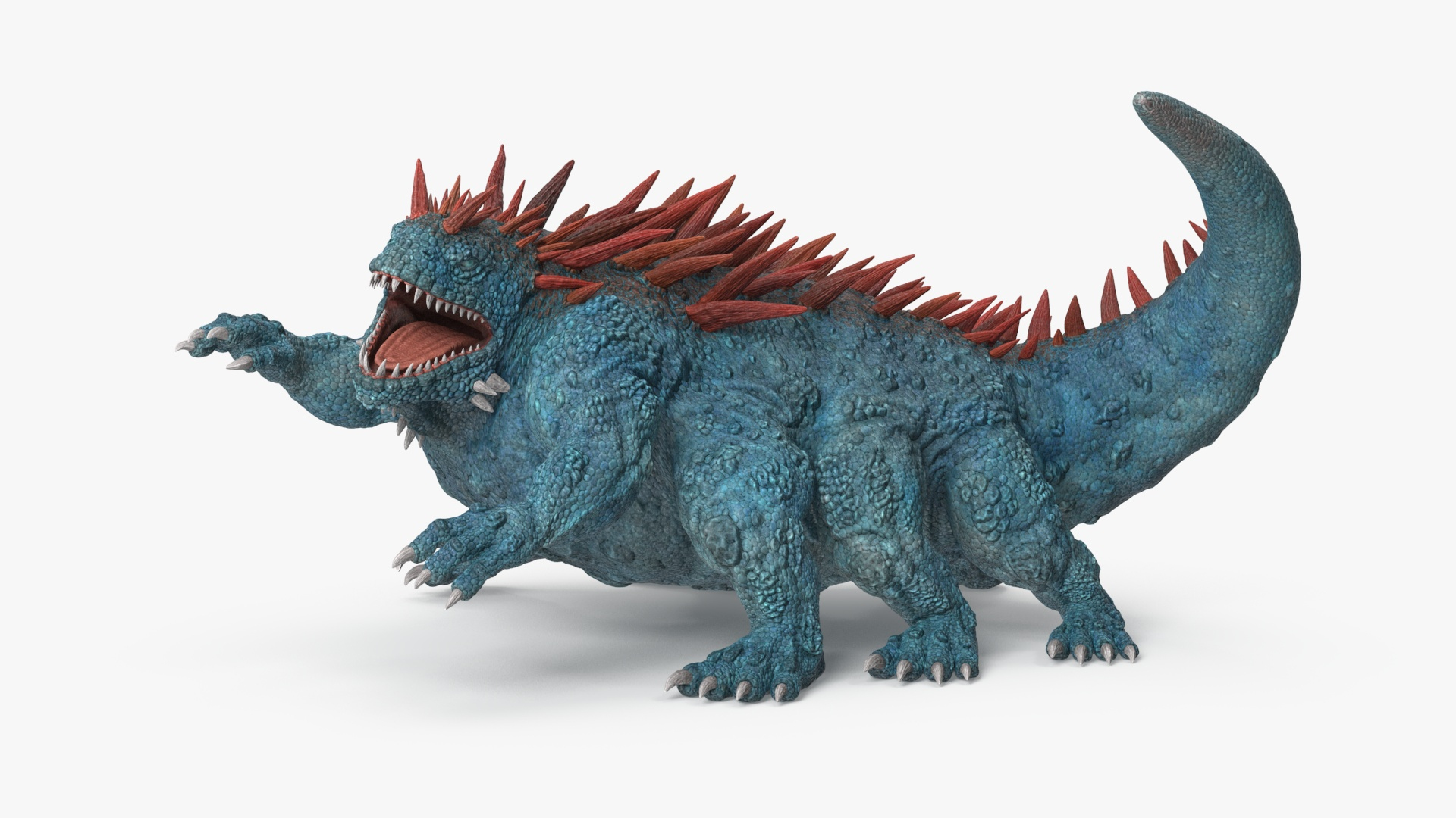 3D Model Aggressive Basilisk On Offense - TurboSquid 2224969