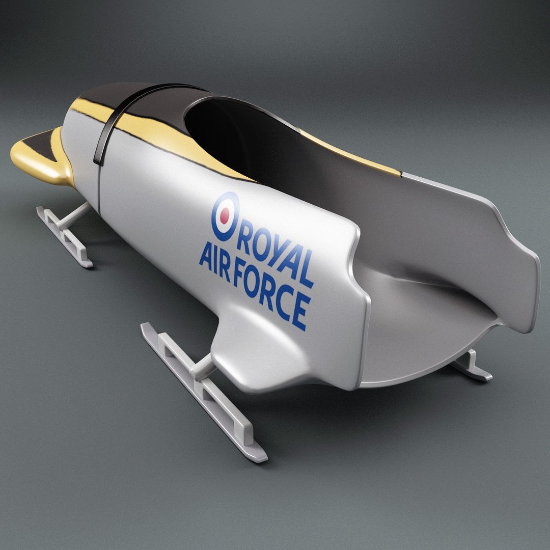 3dsmax Bobsleigh Sled