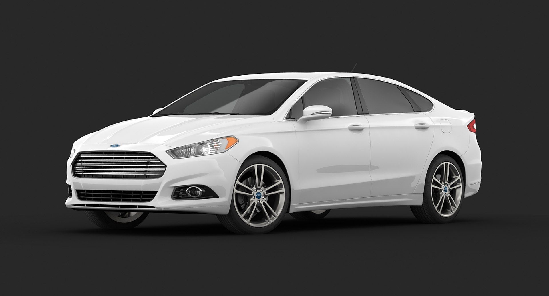 3d Fusion Titanium Sedan Model