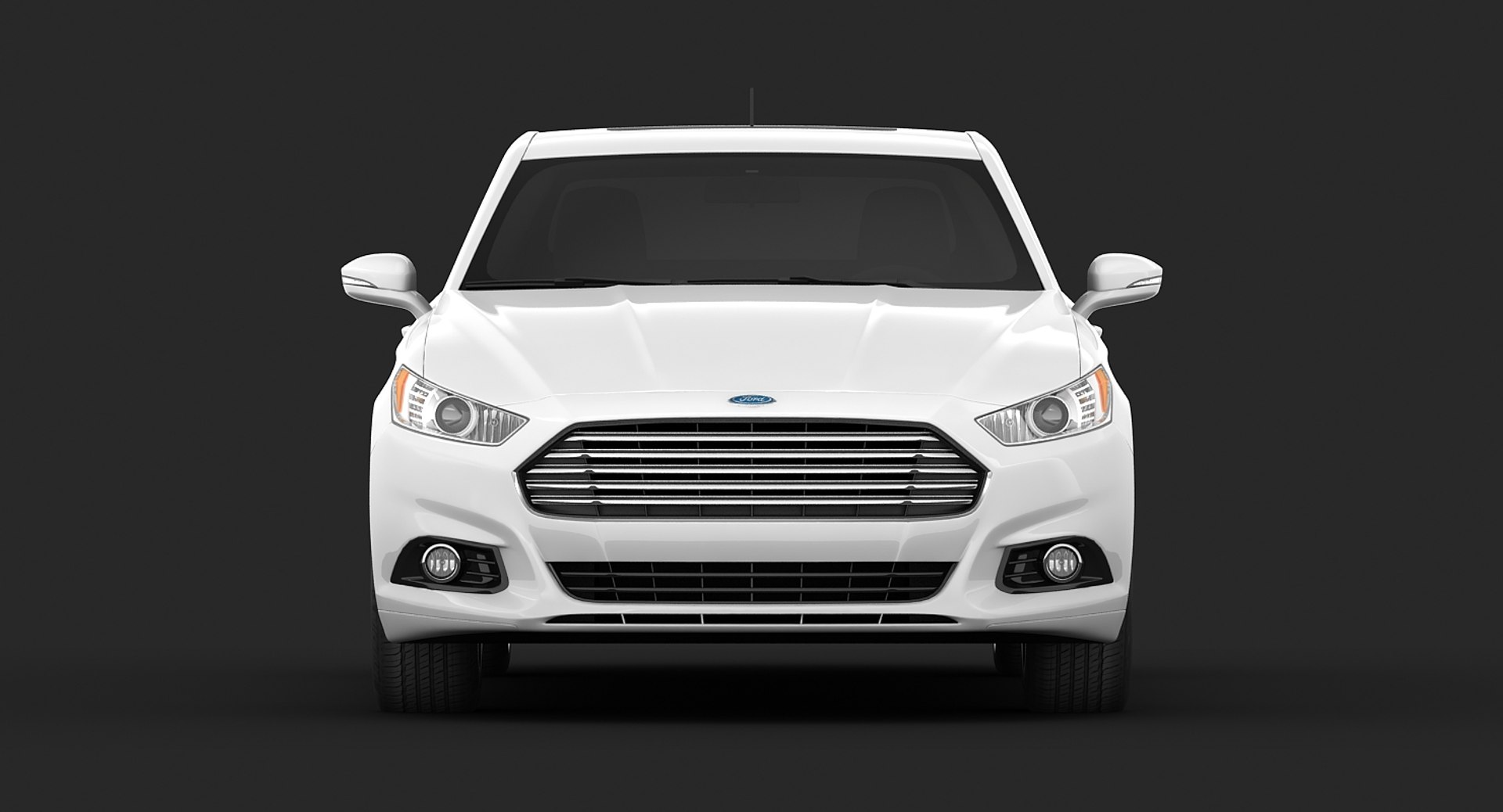 3d Fusion Titanium Sedan Model