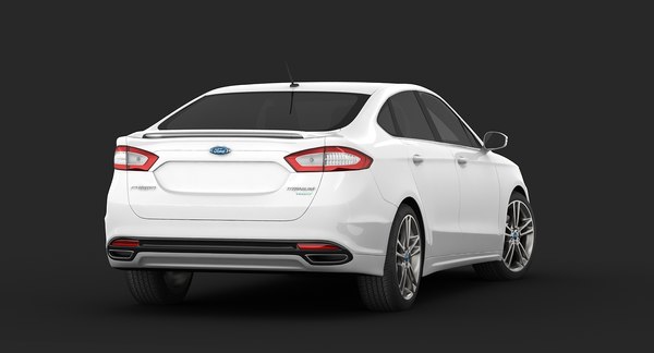 3d fusion titanium sedan model