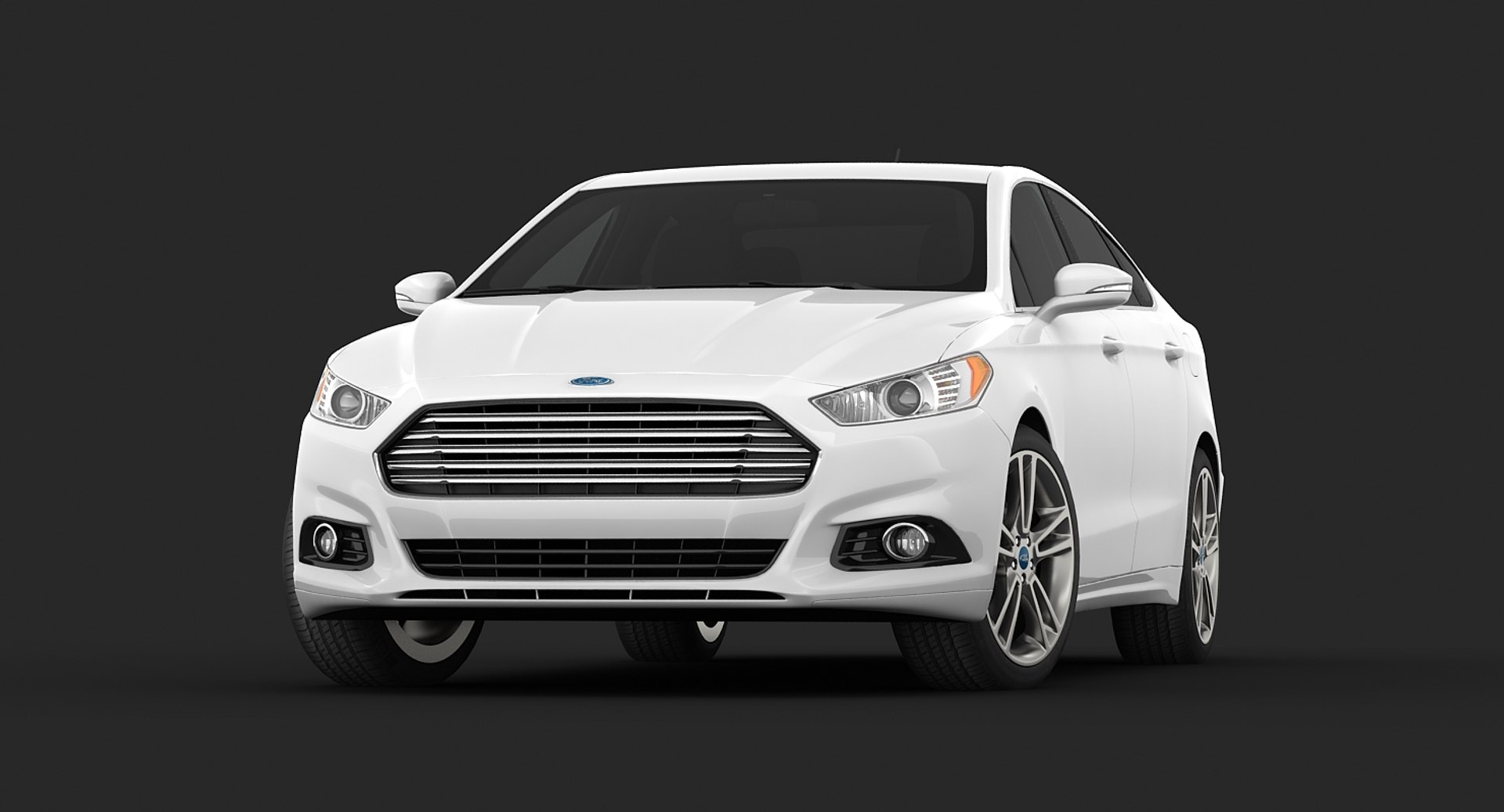 3d Fusion Titanium Sedan Model