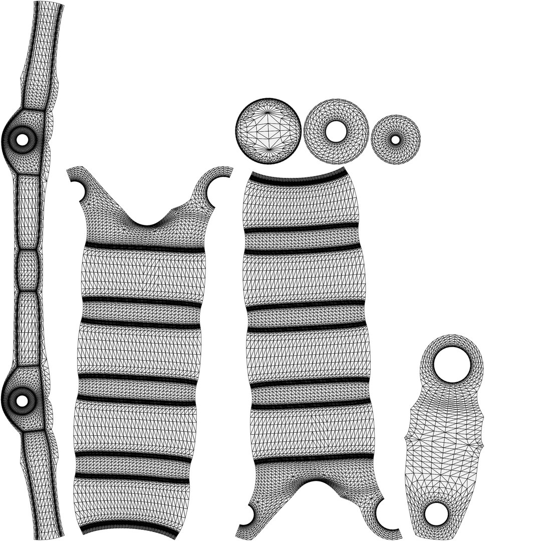 3D M9 Bayonet - 6 Different Textures Model - TurboSquid 2284596