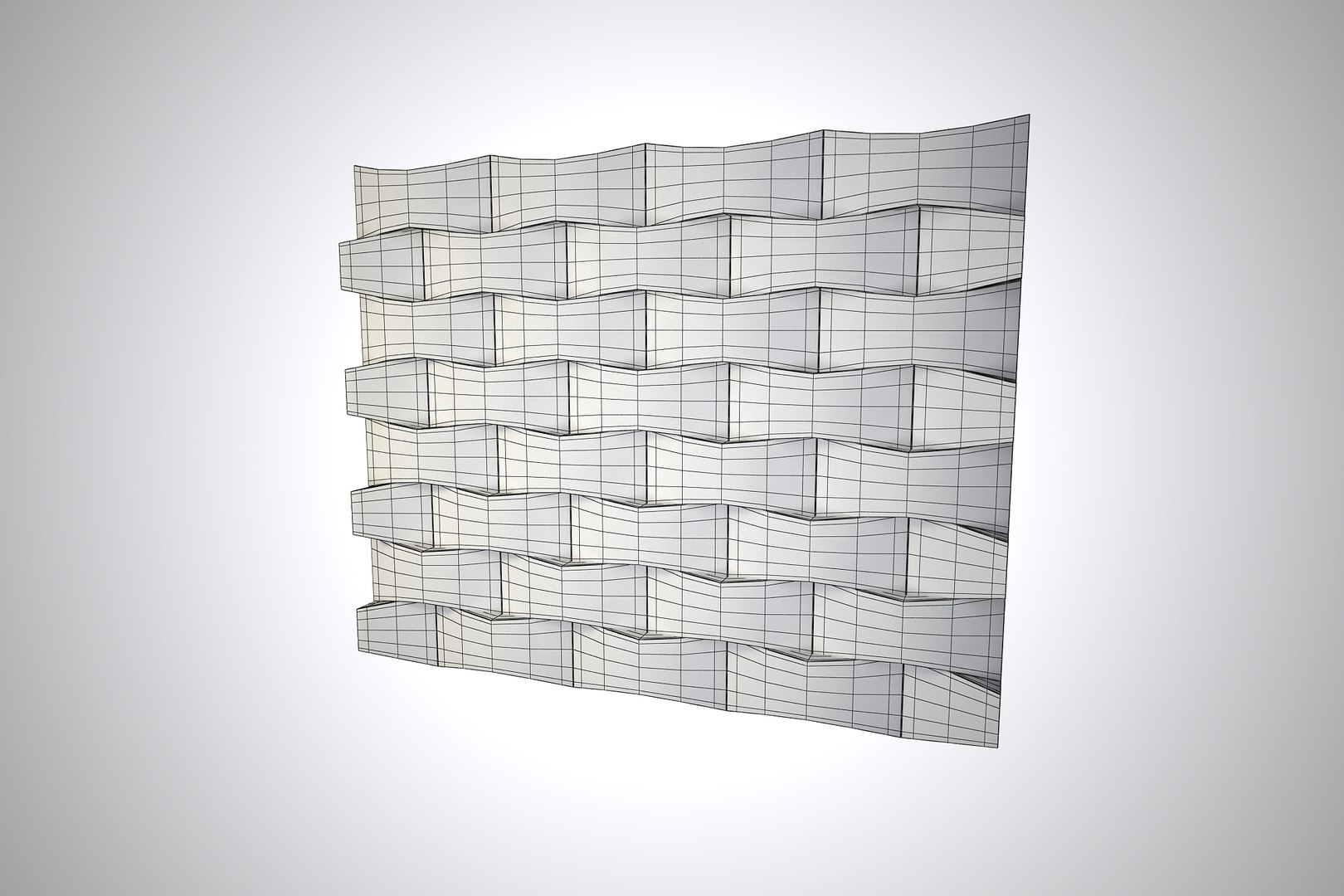 Pattern Wall 3D Model - TurboSquid 1504842