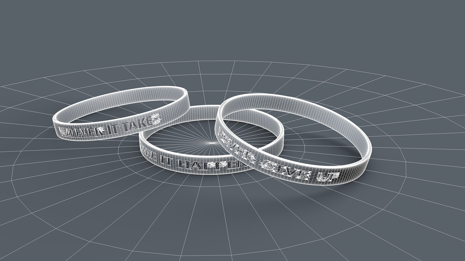 Wristbands Editable 3D - TurboSquid 1319315