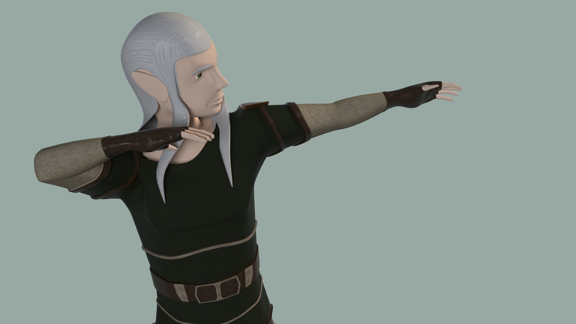 Elf Character 3D Model - TurboSquid 1461358