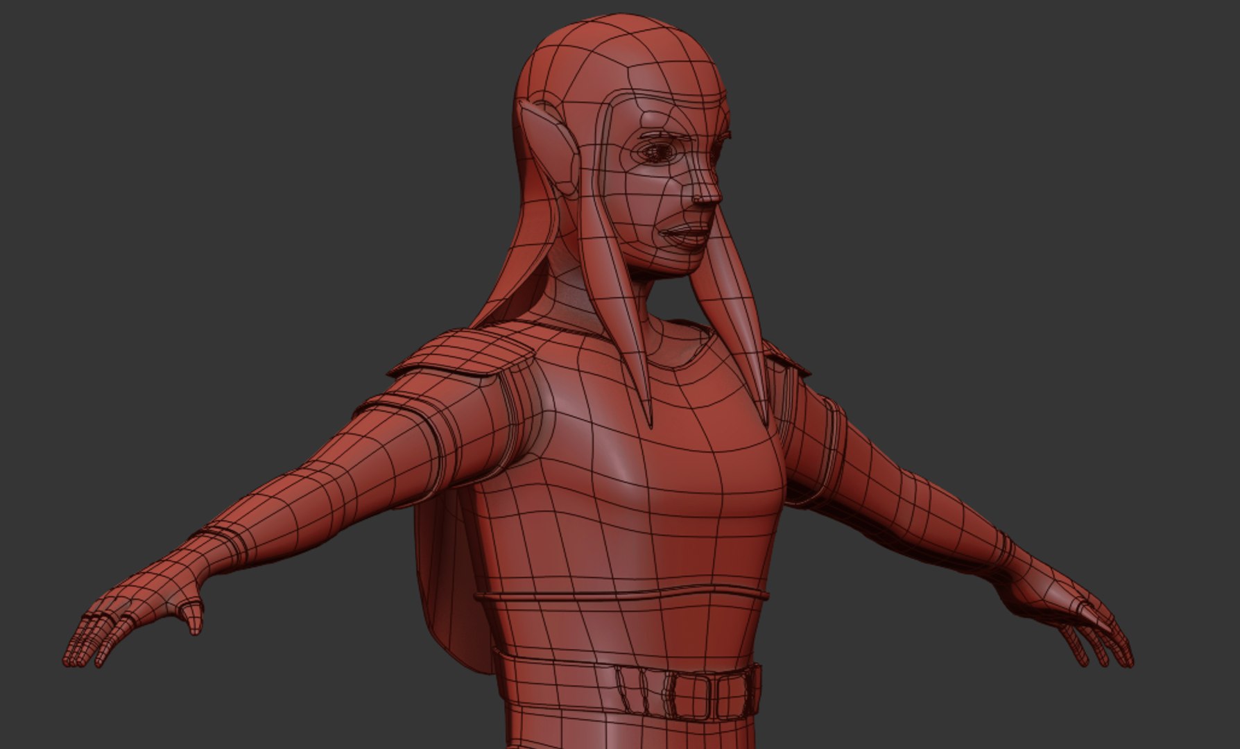 Elf Character 3D Model - TurboSquid 1461358