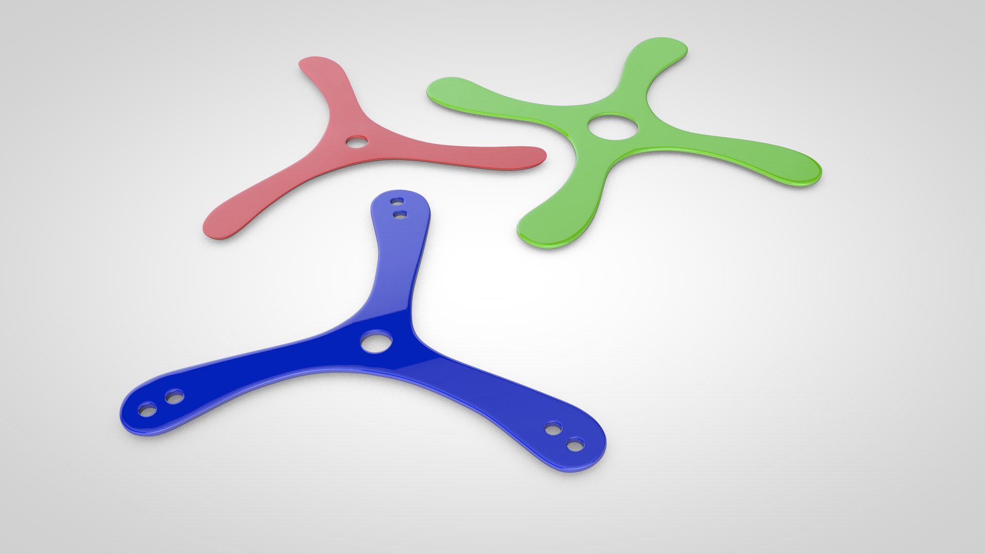 3d Competition Boomerangs