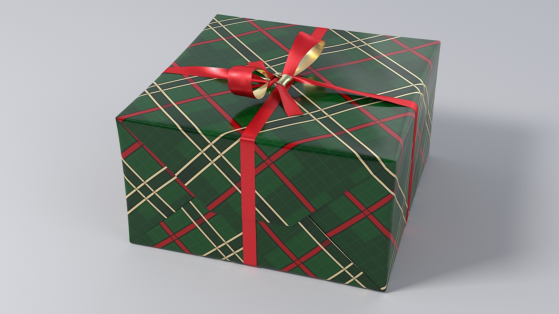 Realistic Christmas Present 02 3D Model - TurboSquid 1971132