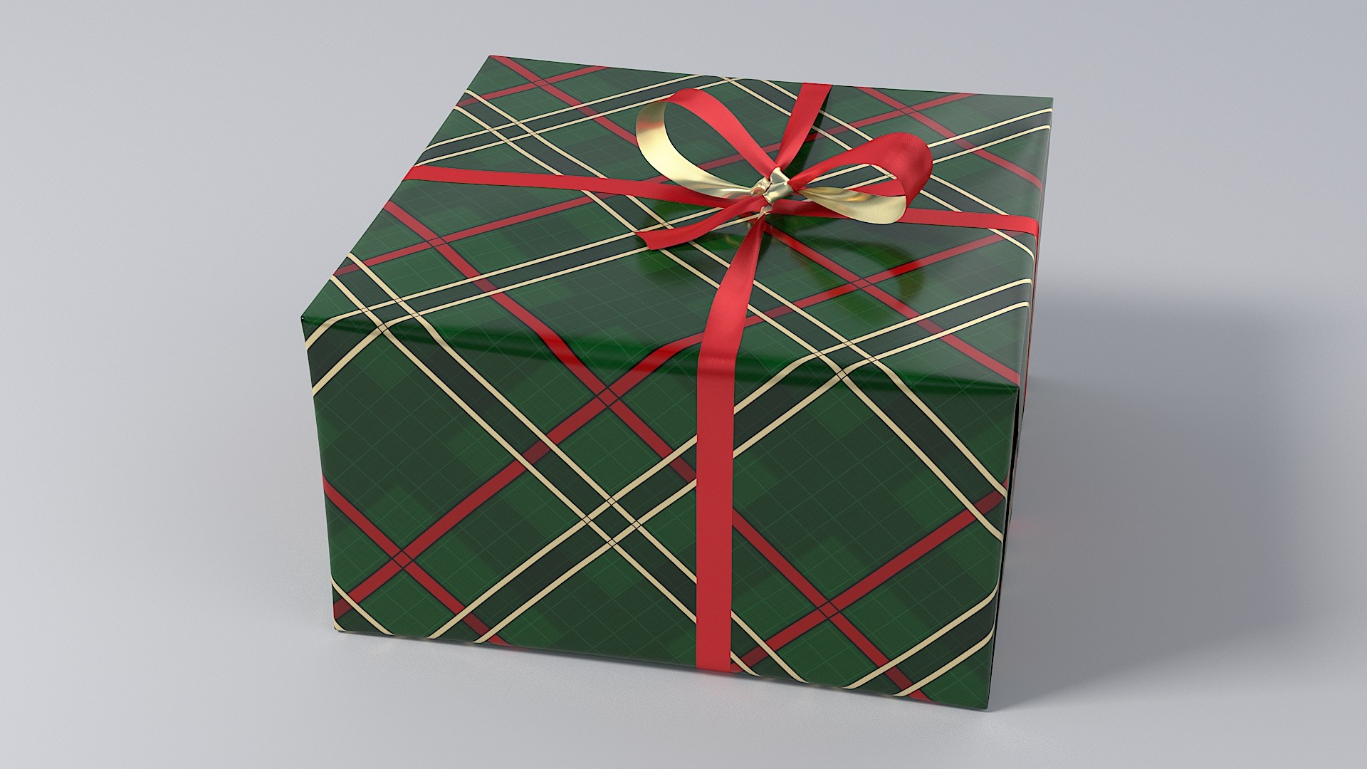 Realistic Christmas Present 02 3D model - TurboSquid 1971132