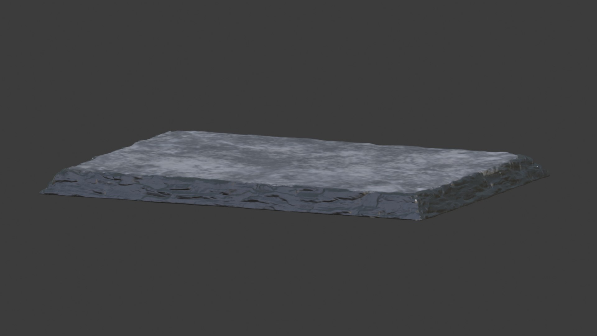 3D Slate plate - TurboSquid 1716811