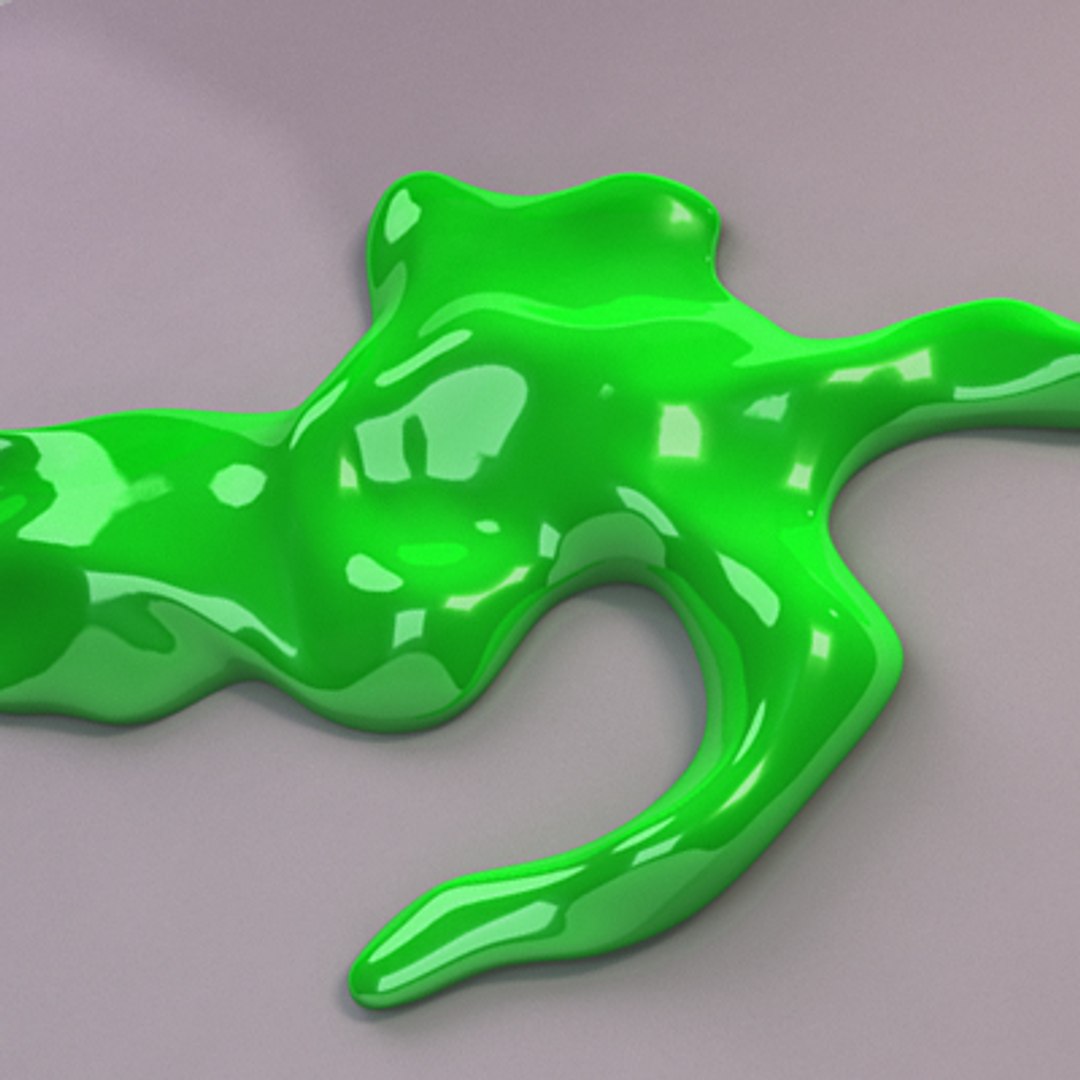 3d Fbx Slime Blob