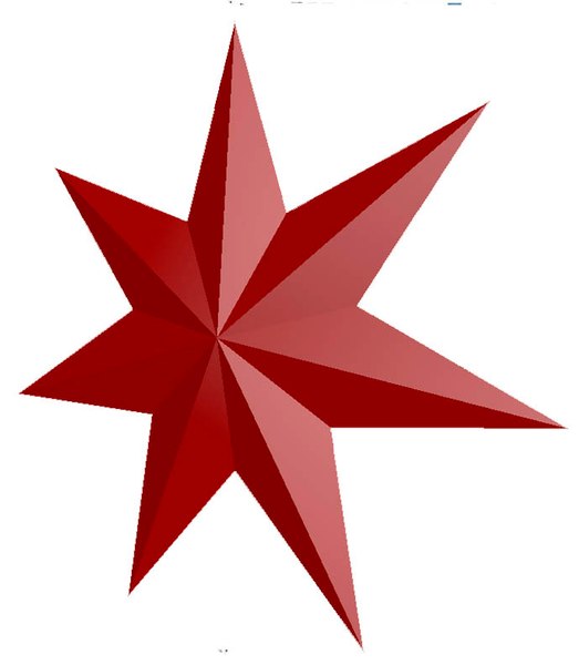 3D star 8 - TurboSquid 1280315