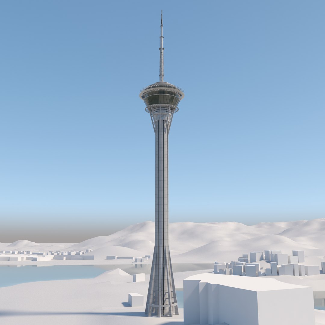 3D Model Macau Tower And Environment - TurboSquid 1798168