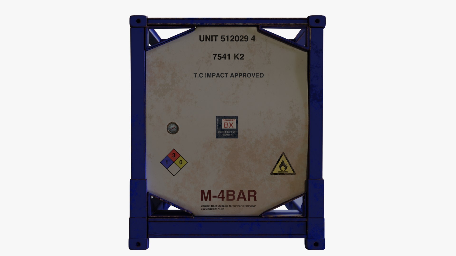 3D ISO Tank Container Pack - TurboSquid 2196930