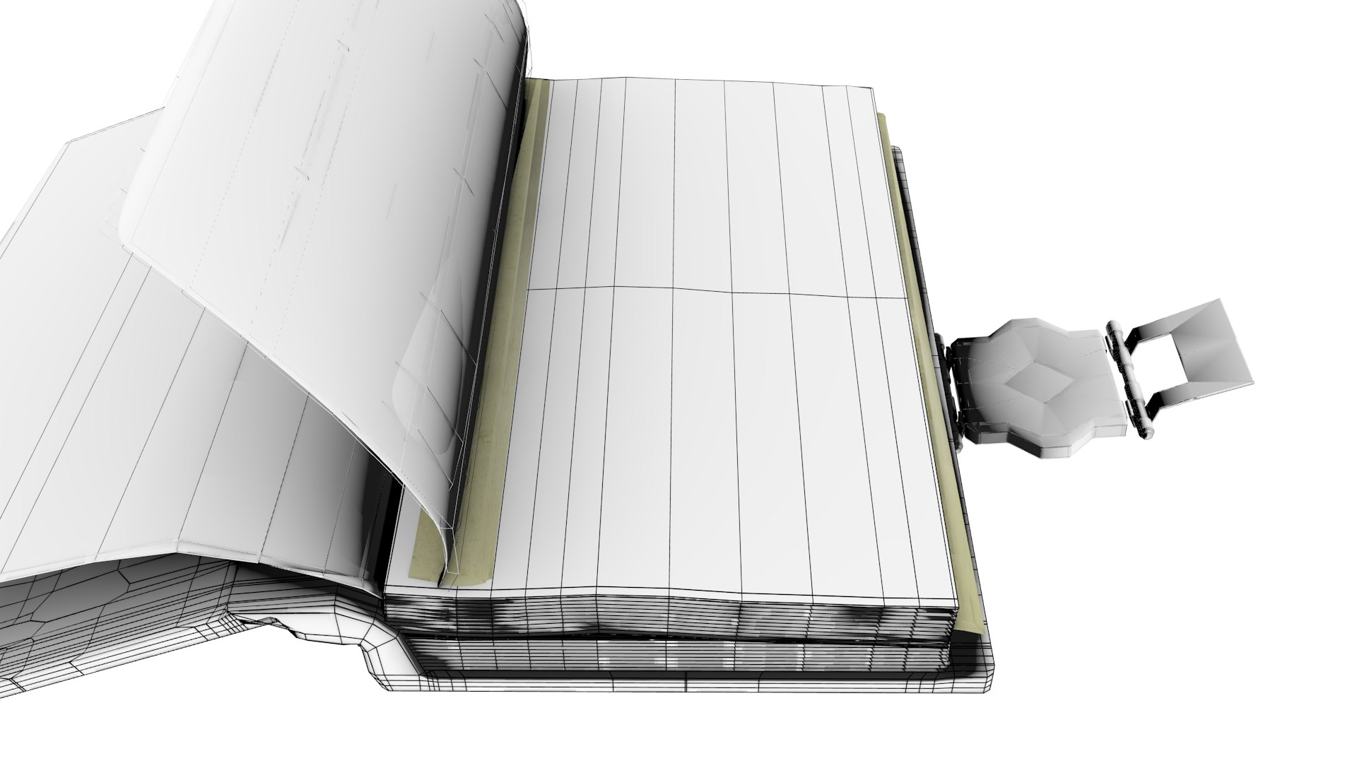 Magic Book 3D Model - TurboSquid 1610022