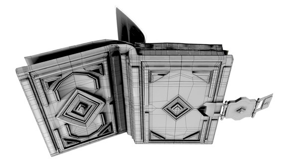 Magic book 3D model - TurboSquid 1610022