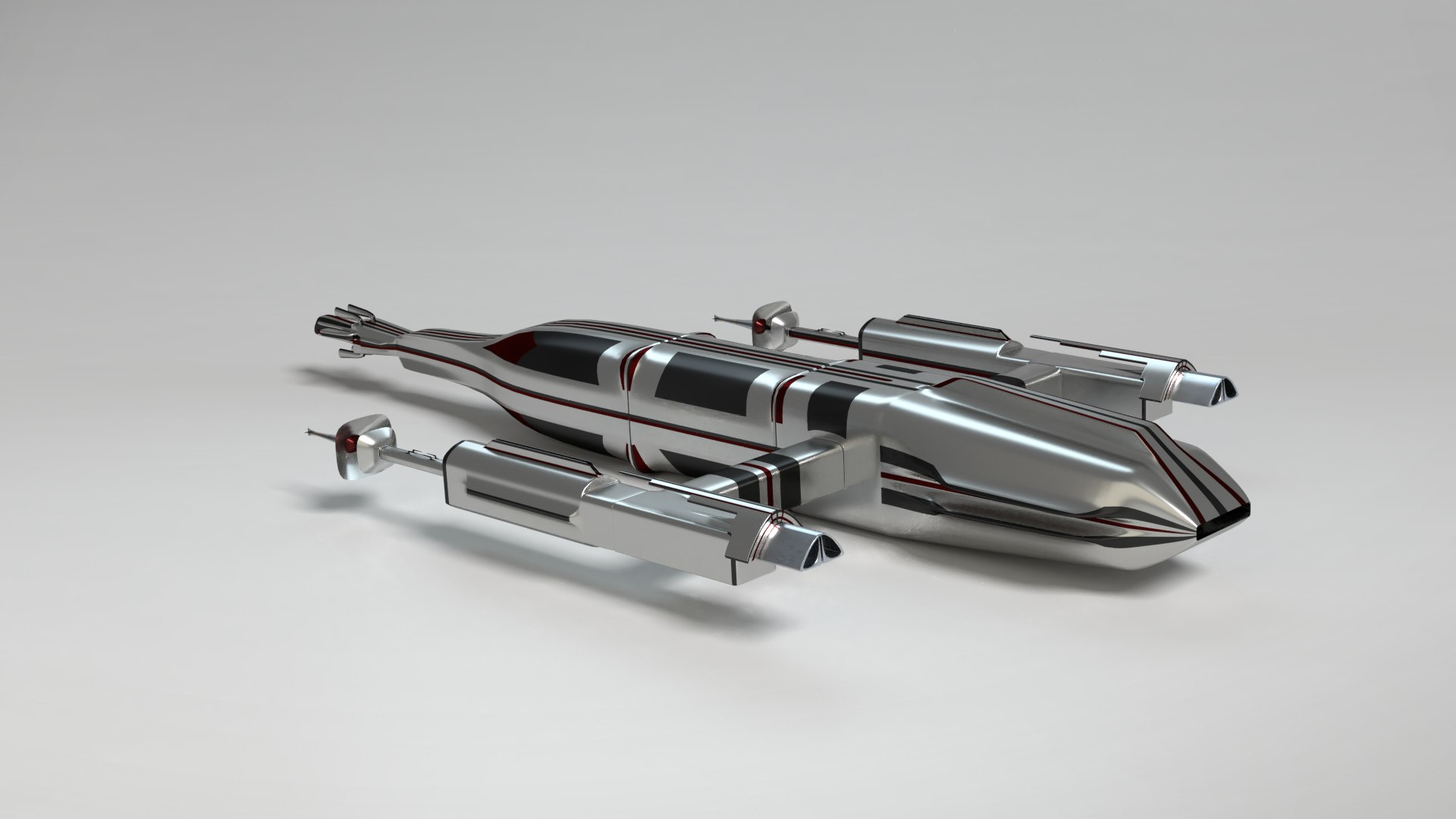 Interstellar Ship Model - TurboSquid 1511967
