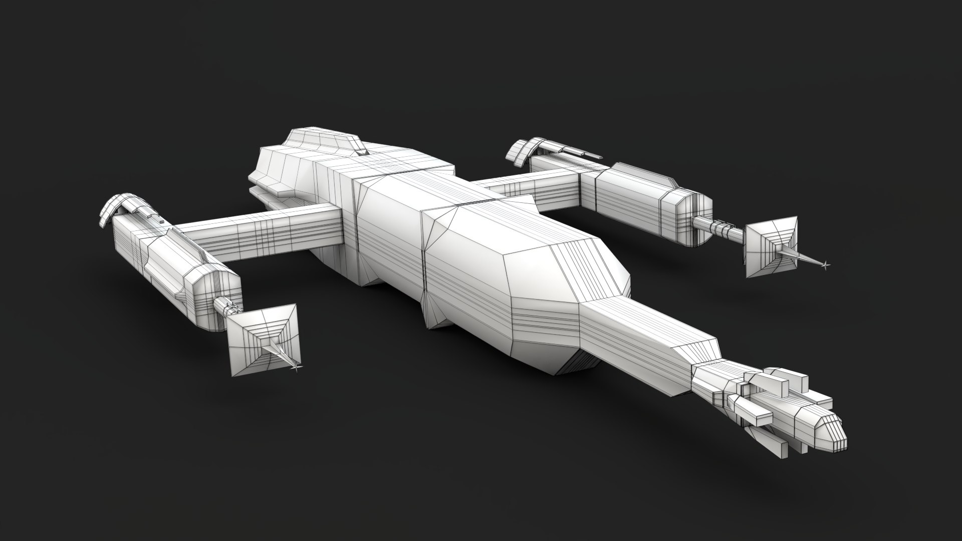 Interstellar Ship Model - TurboSquid 1511967