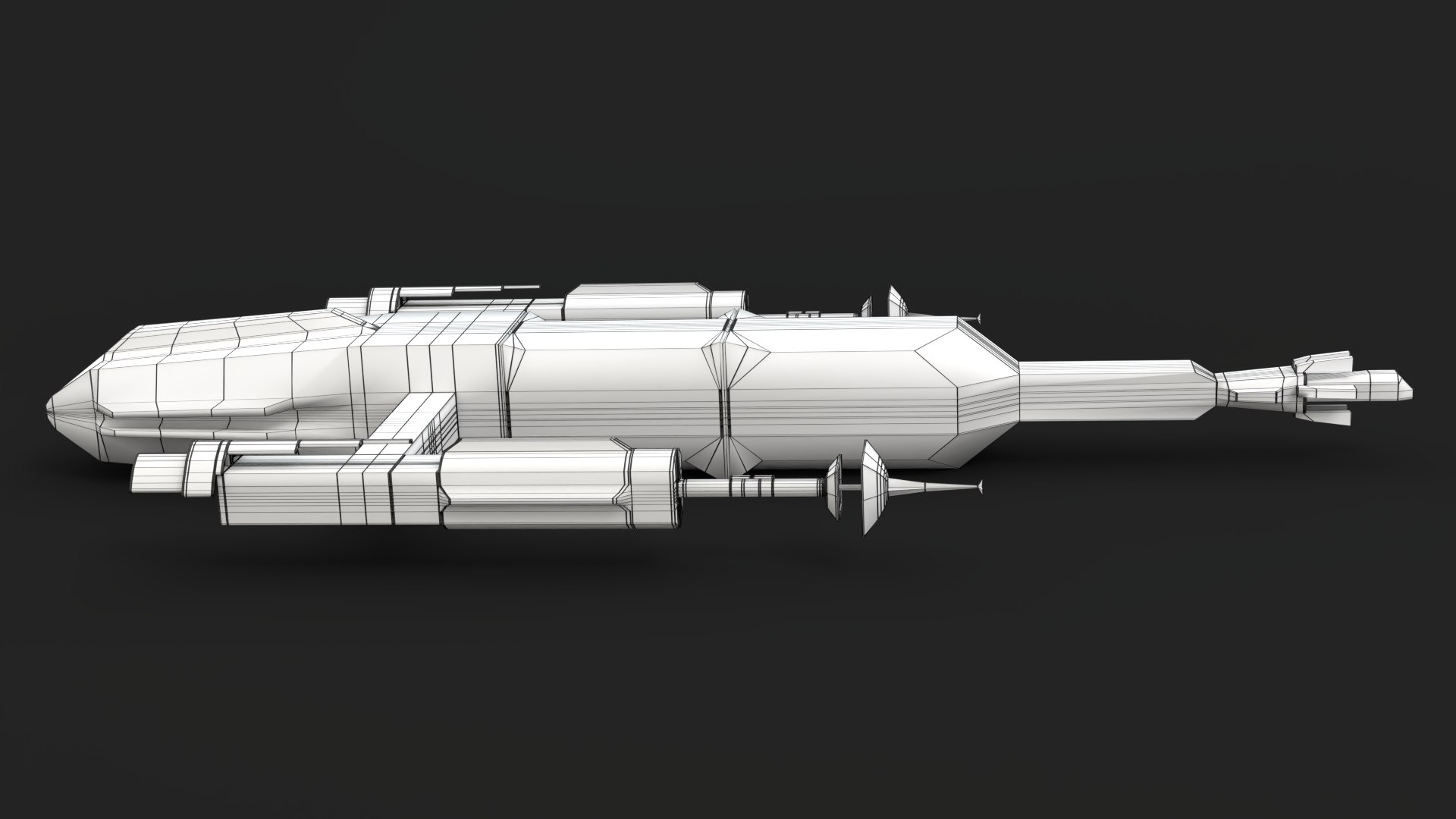 Interstellar Ship Model - TurboSquid 1511967