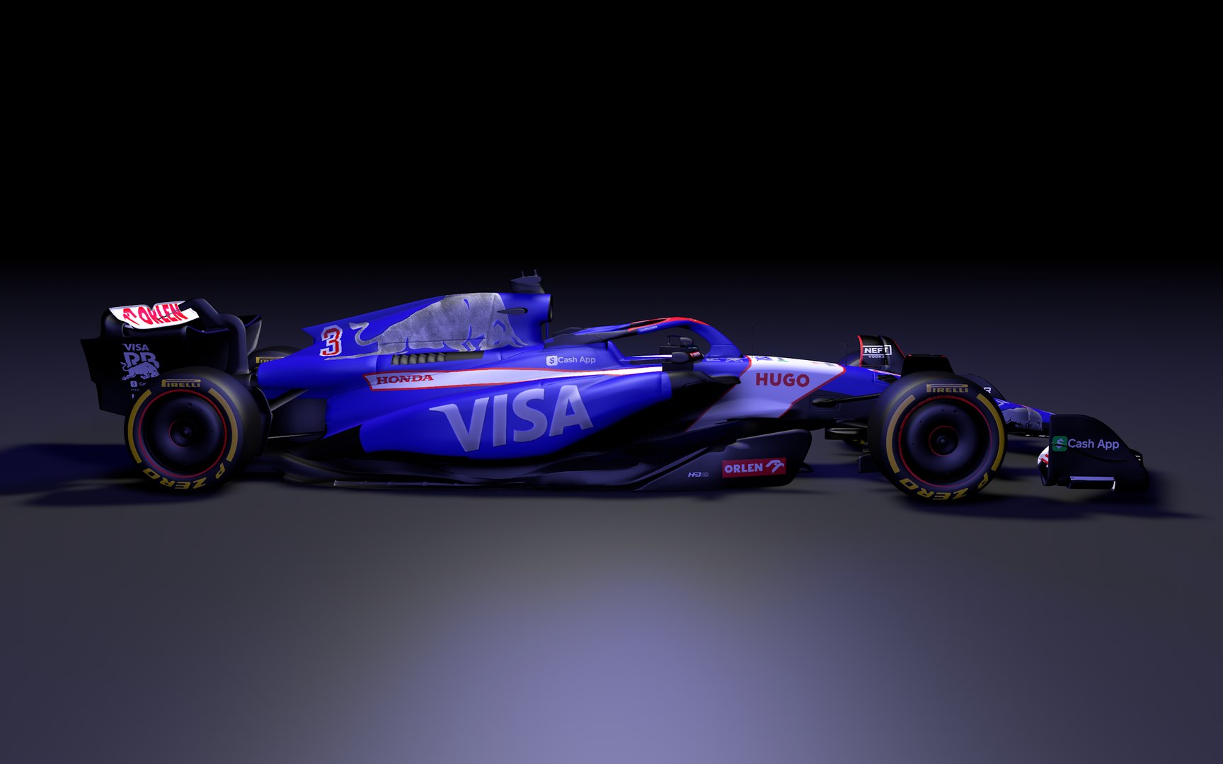 3D Model F1 Visa Cash App RB VCARB 01 -modele 3D - TurboSquid 2216406