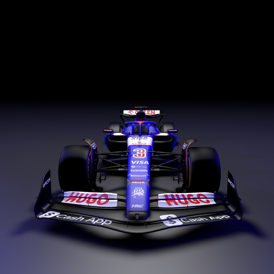 3D Model F1 Visa Cash App RB VCARB 01 -modele 3D - TurboSquid 2216406