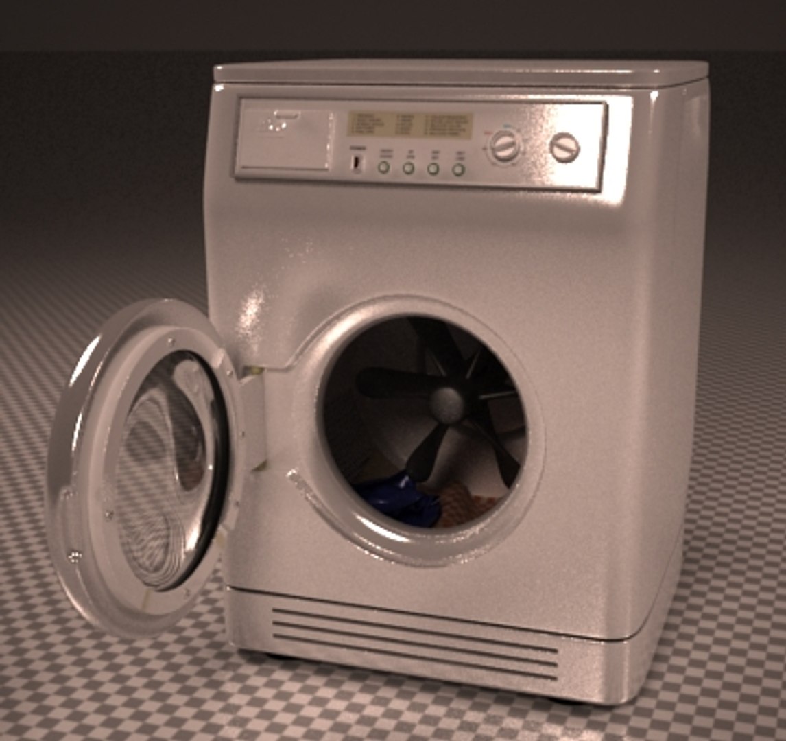 3d Model Washing Machine