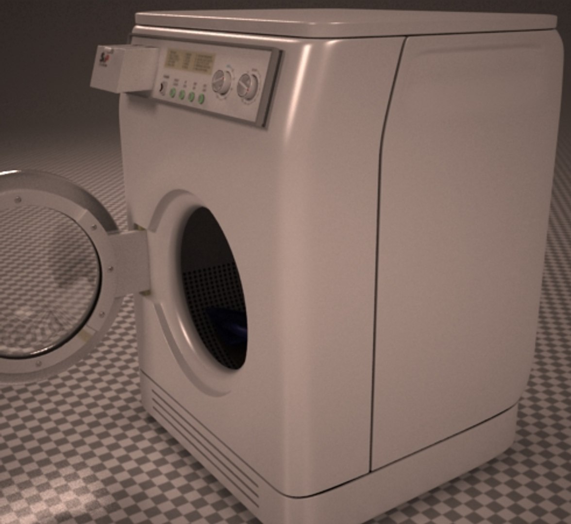 3d Model Washing Machine