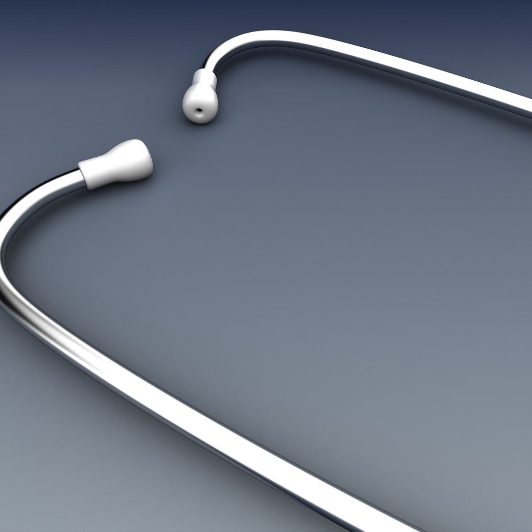 3d Stethoscope Model