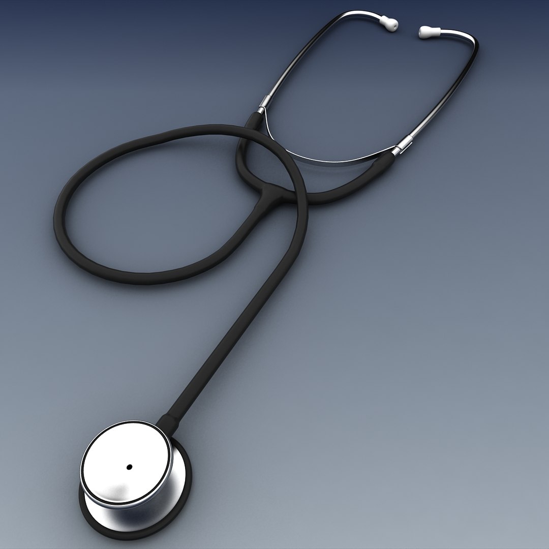 3d Stethoscope Model