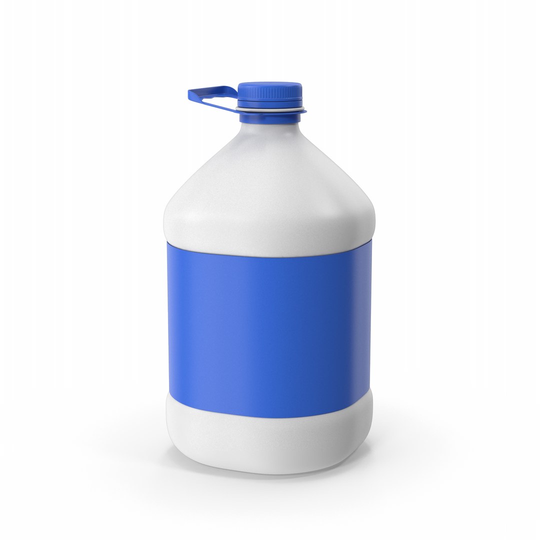 3D Plastic Bottle model - TurboSquid 1912892