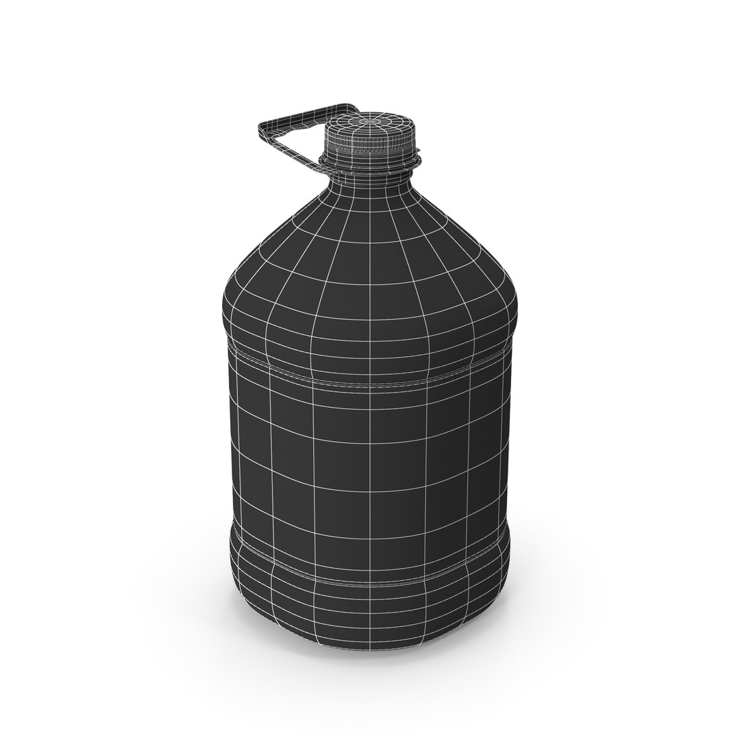 3D Plastic Bottle model - TurboSquid 1912892