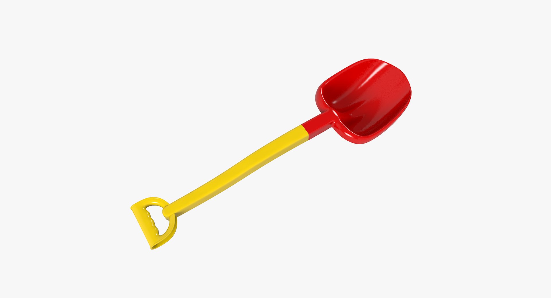 Toy Spade 3D Model - TurboSquid 1359147