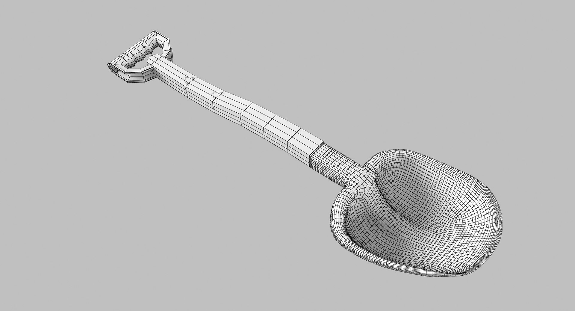 Toy Spade 3D Model - TurboSquid 1359147