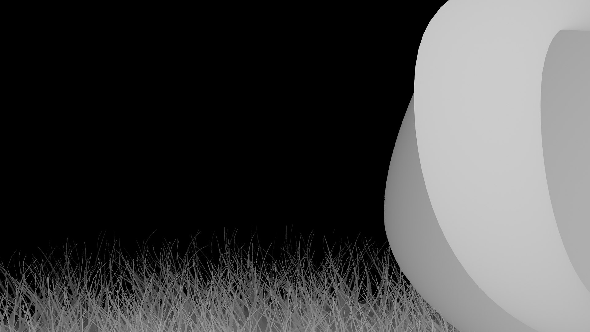 3d Grass Proxy Model