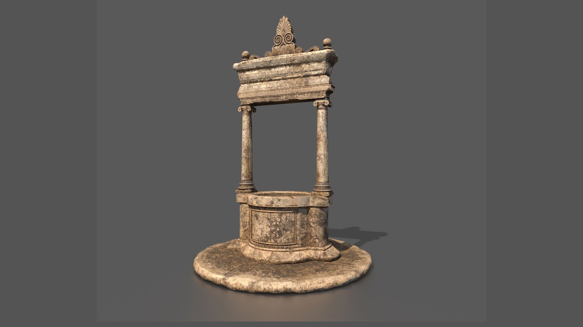 3D Historic Water Well model - TurboSquid 1945099