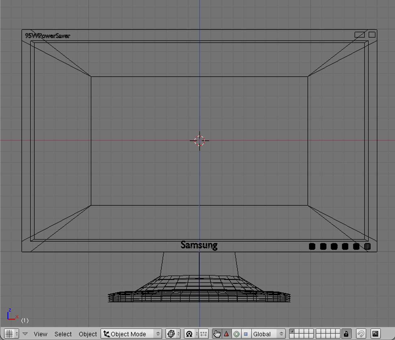 Free Samsung Monitor 3d Model