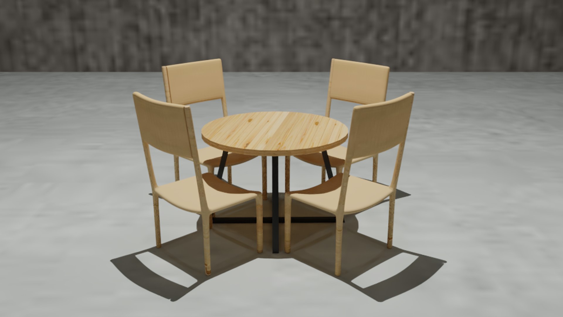 Modern Cafe Chair 3D - TurboSquid 1452395