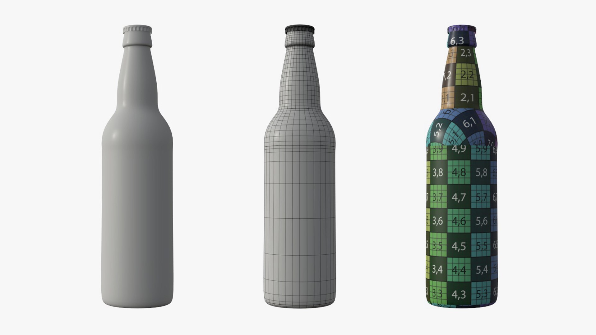 Beer Bottle Model - TurboSquid 1506134
