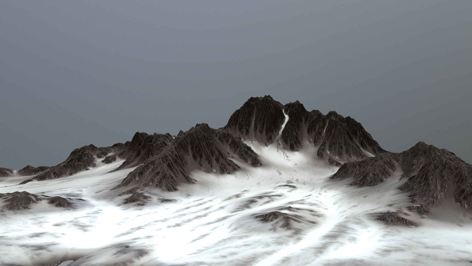 Snow Mountain3D模型 - TurboSquid 1964041