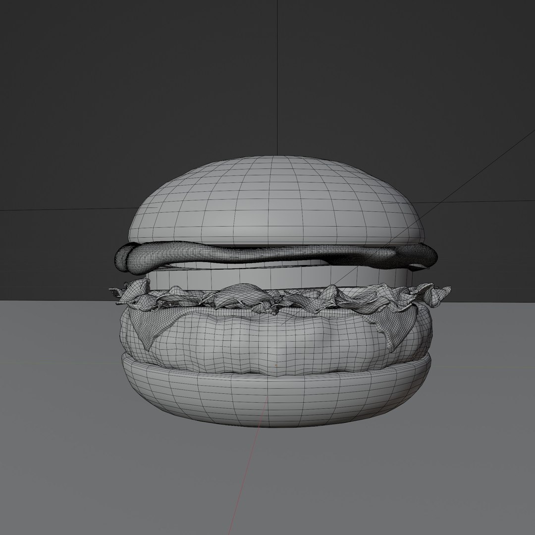 3D Burger 3d Model - TurboSquid 2245936