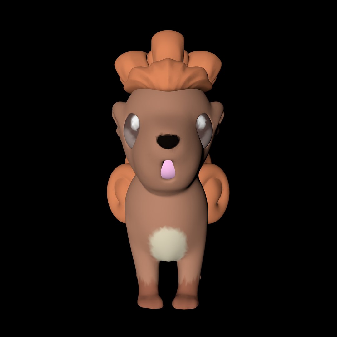 3D Model Vulpix Pokemon - TurboSquid 2066236