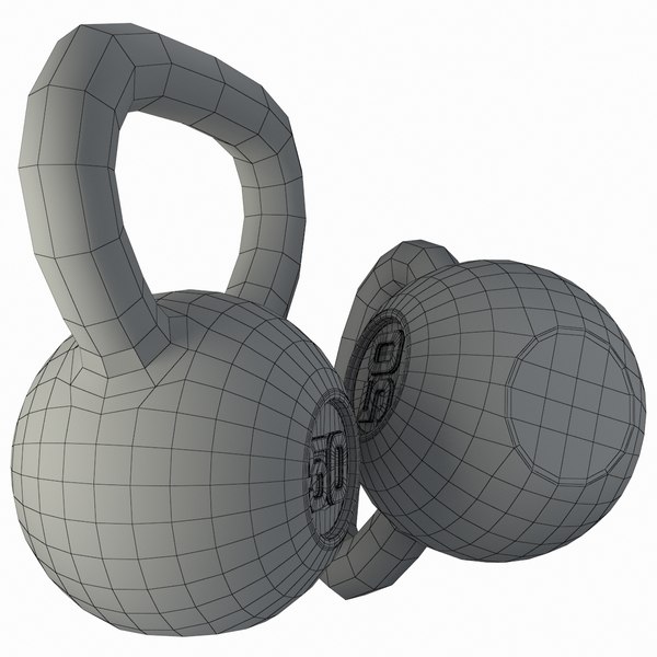 3d kettlebell bell model