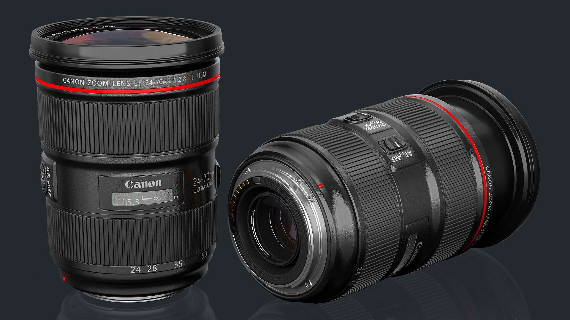 3D Canon Ef Zoom Lens Model - TurboSquid 1586889