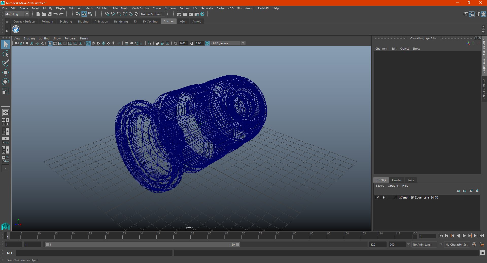3D canon ef zoom lens model - TurboSquid 1586889