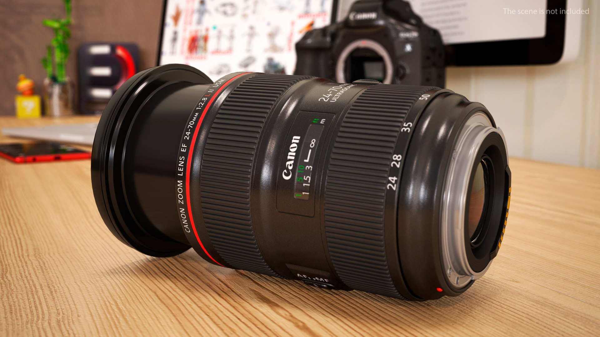 3D Canon Ef Zoom Lens Model - TurboSquid 1586889