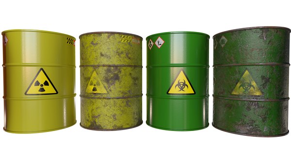 Tambor de aço químico Modelo 3D - TurboSquid 1698379