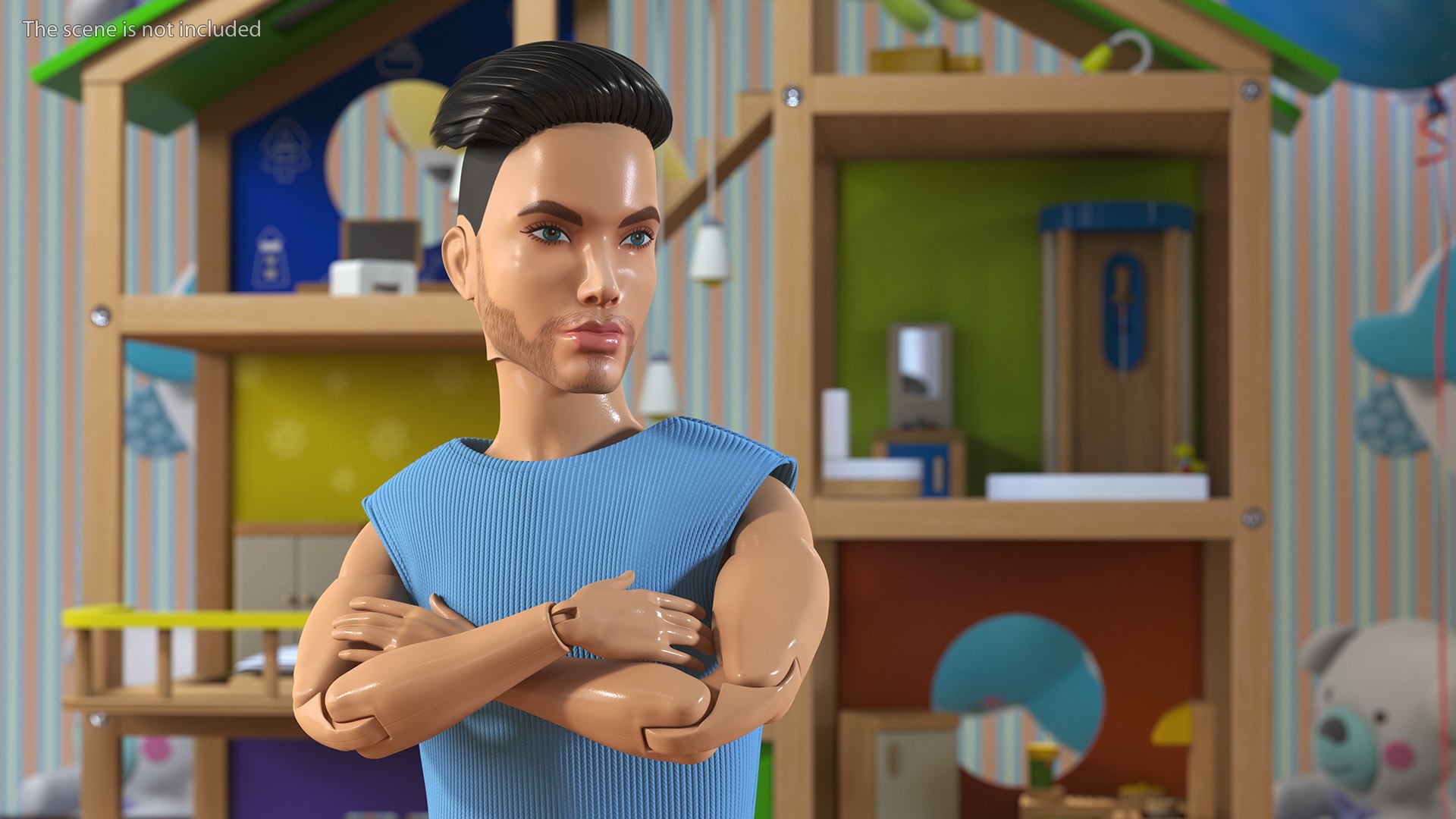 Ken Doll Dressed Pose Model - TurboSquid 1903634