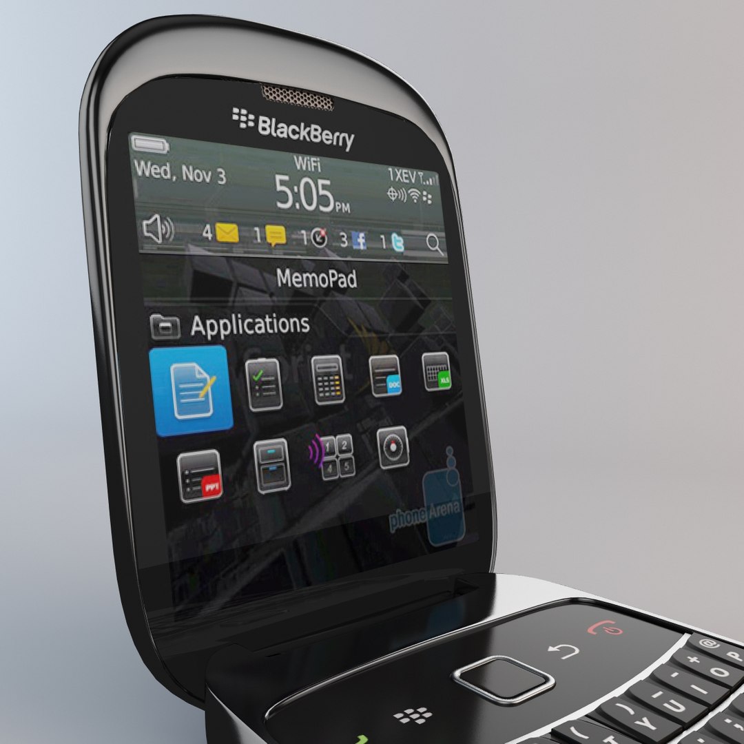 3d Blackberry Style 9670 Cellphone