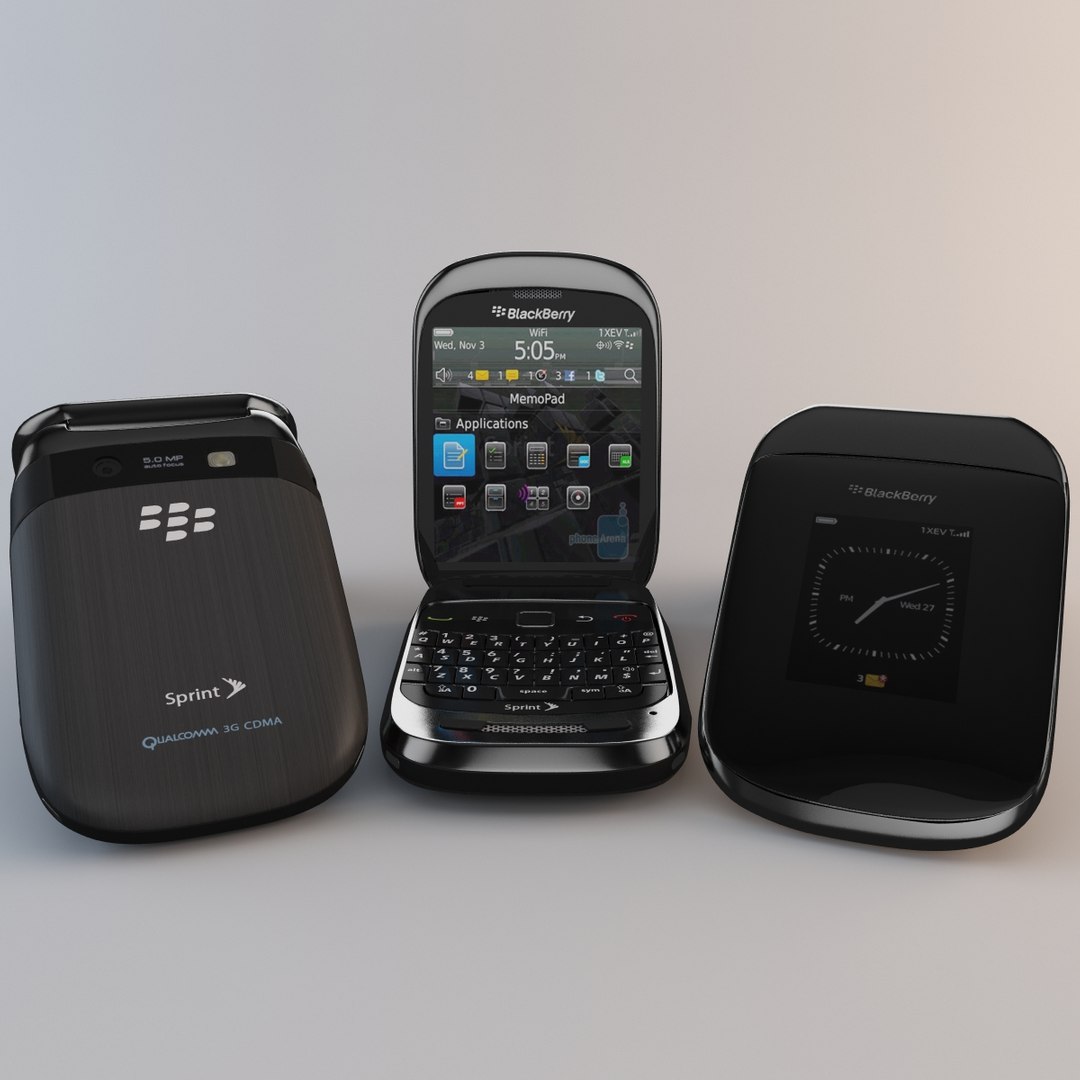 3d Blackberry Style 9670 Cellphone